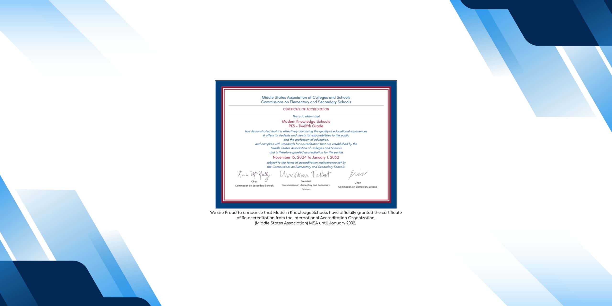 Modern Knowledge Schools | American Diploma | IB | Bahrain